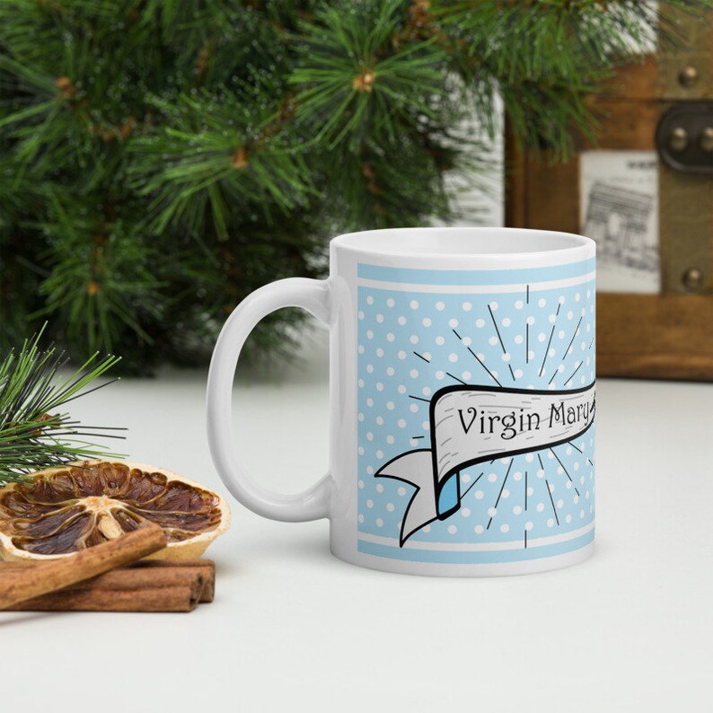 Virgin Mary Mug, Catholic Mug, Virgin Mary Mug, Catholic Mug, Saints ...