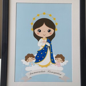 Immaculate Conception Wall Art, Immaculate Conception Art Print ...