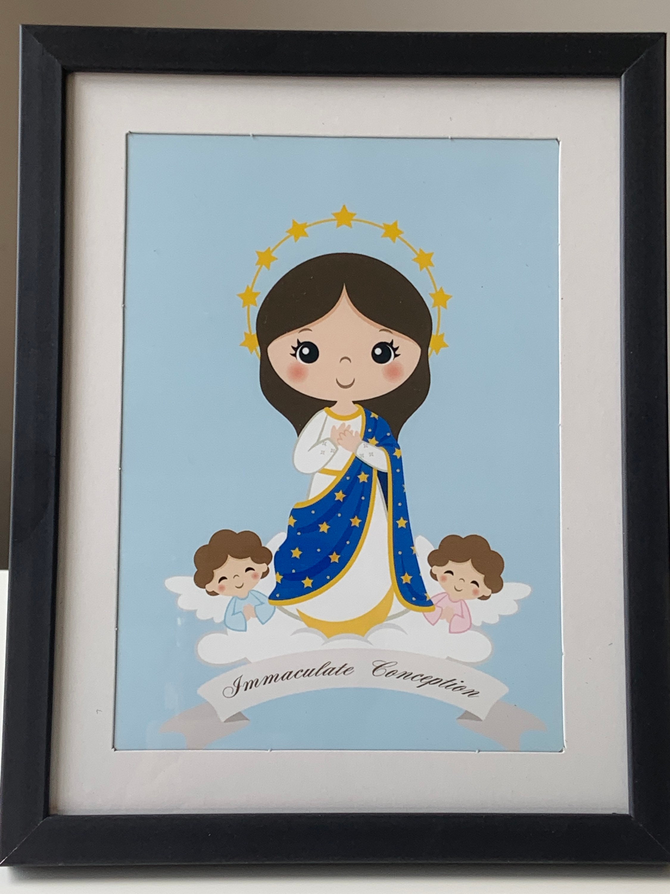 Immaculate Conception Wall Art Immaculate Conception Art | Etsy