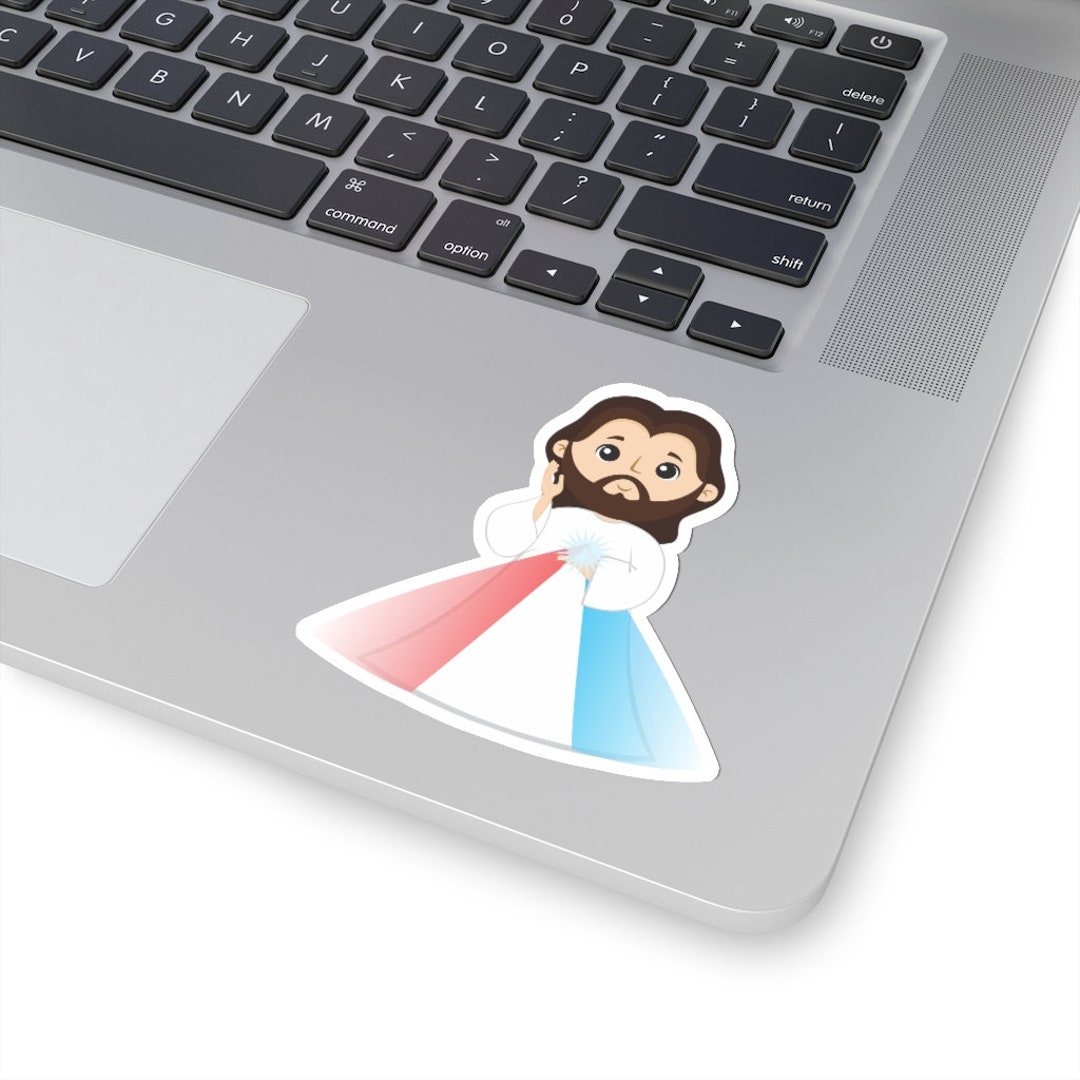 Jesus Christ Divine Mercy Sticker, Divine Mercy Sticker, Jesus Christ ...
