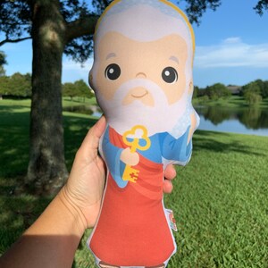 Saint Peter Stuffed Doll, Saint Pillow Doll, Saint Gift, Baptism ...