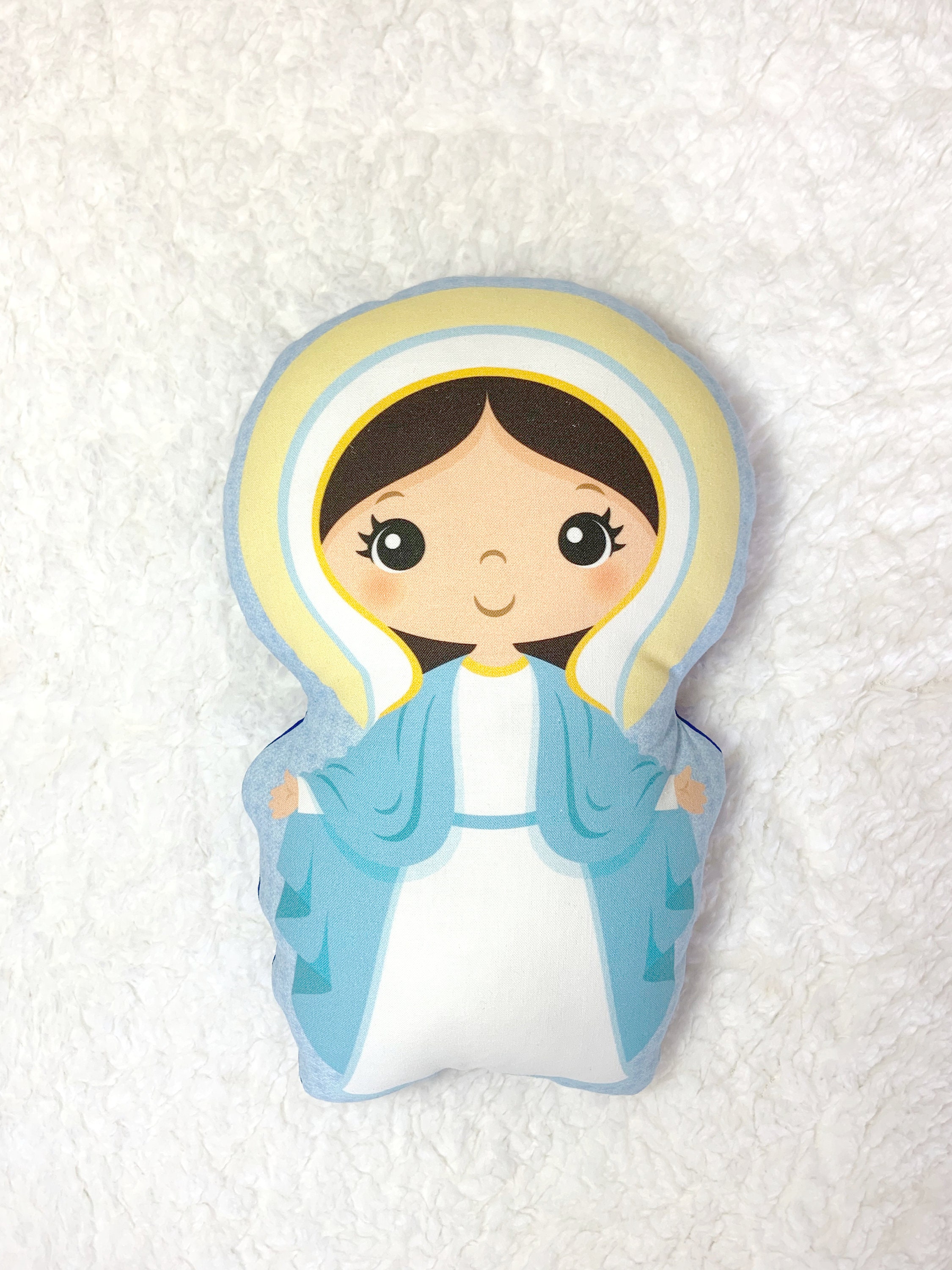 Virgin Mary Doll Saint Gift Baptism Catholic Gift Virgin | Etsy