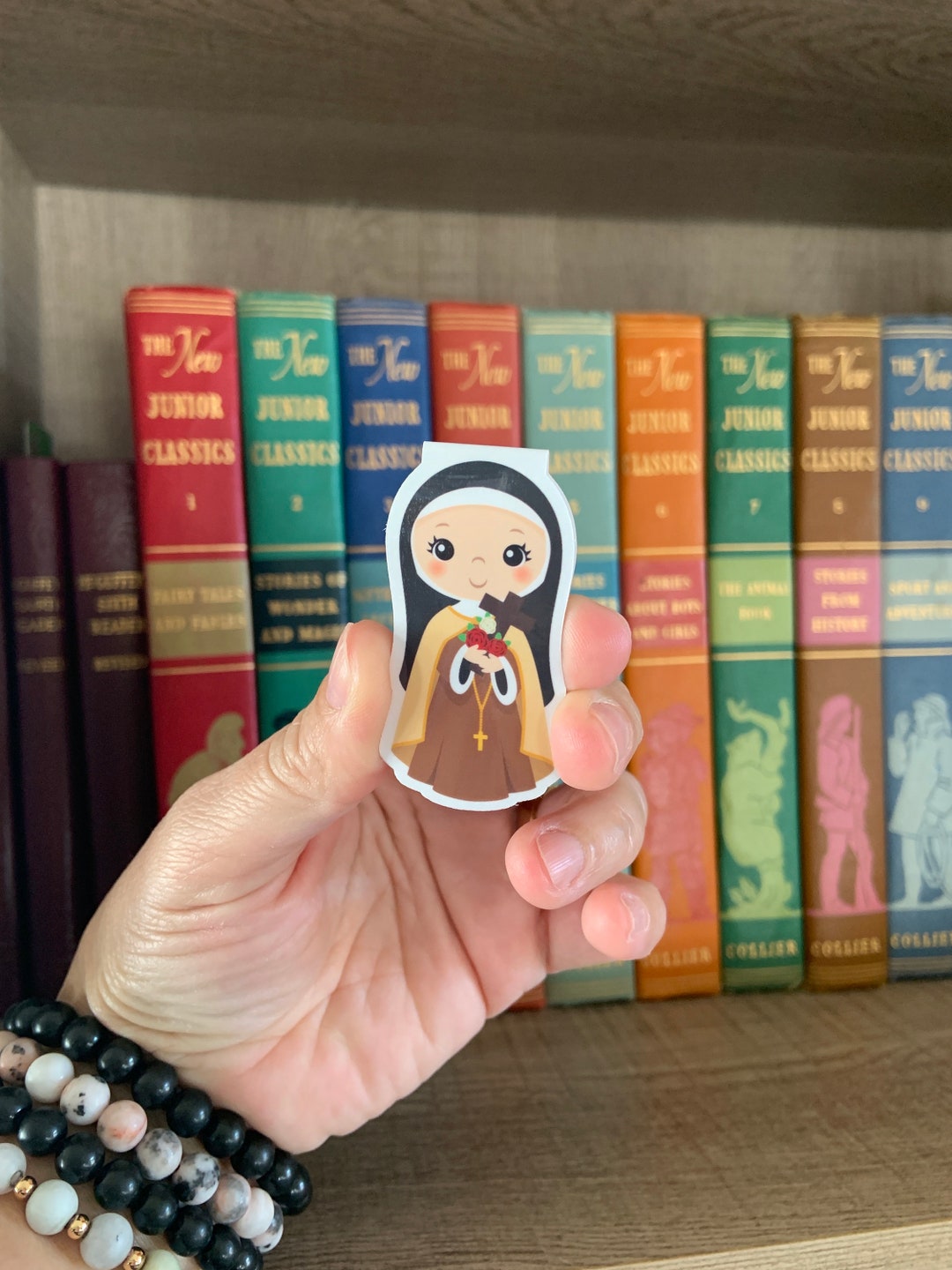 Saint Therese of Lisieux Magnetic Bookmark, Catholic Bookmark, Saints ...