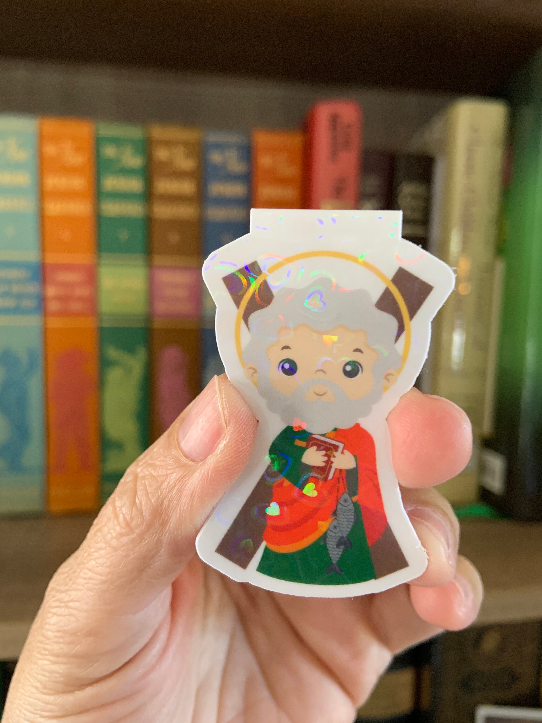 Saint Andrew Bookmark, Catholic Bookmark, Saints Bookmark, Saints ...