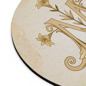 Marian Symbol Mouse Pad, Catholic Mouse Pad, Saints Mouse Pad ...