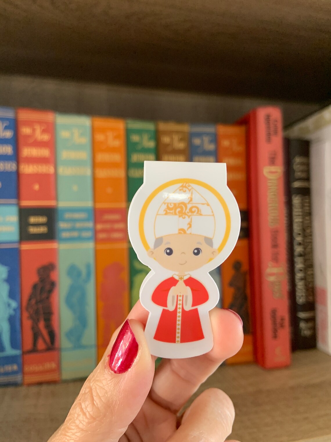 Saint John Paul II Magnetic Bookmark, St John Paul Catholic Bookmark ...