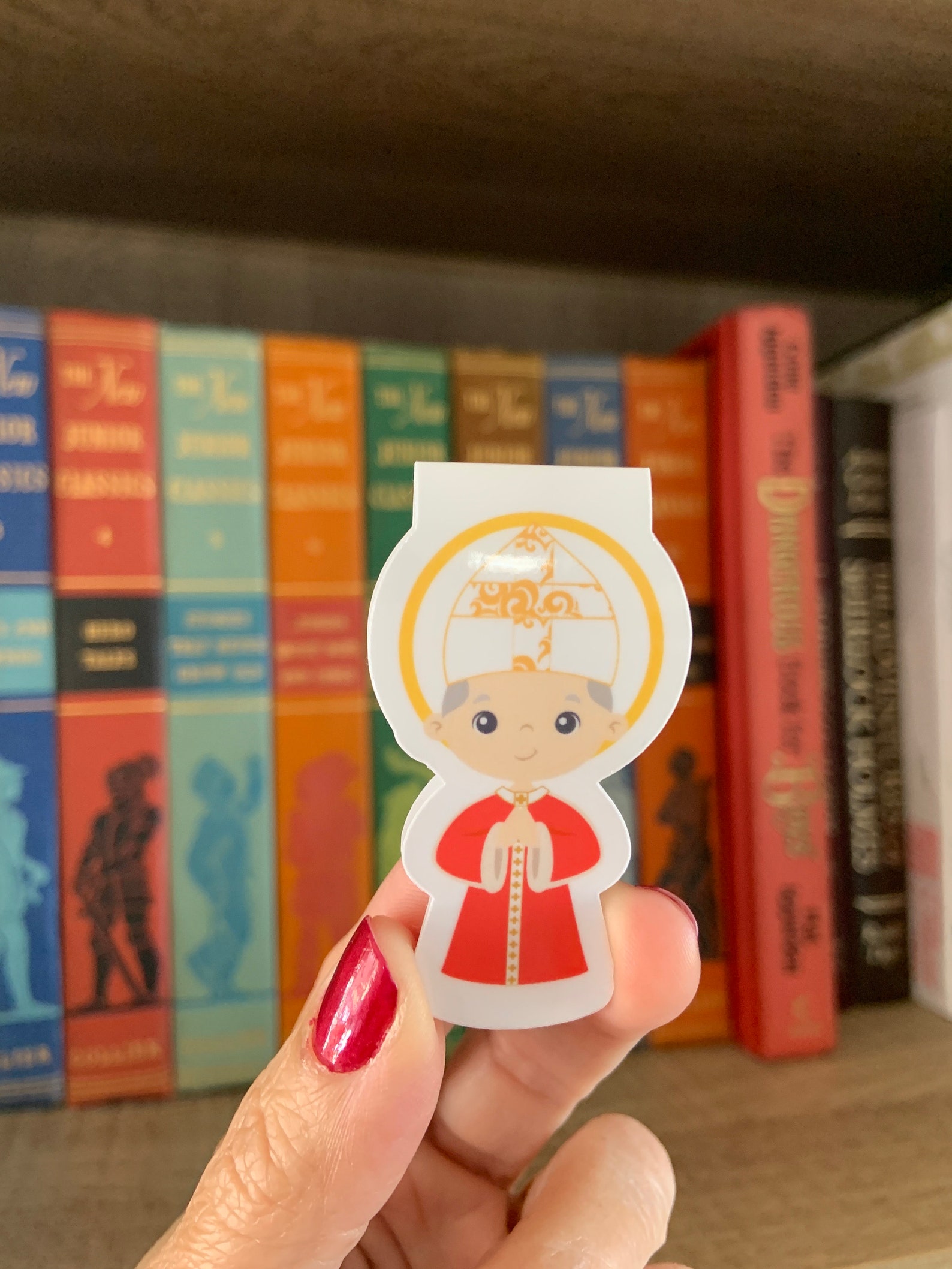 Saint John Paul II Magnetic Bookmark, St John Paul Catholic Bookmark ...