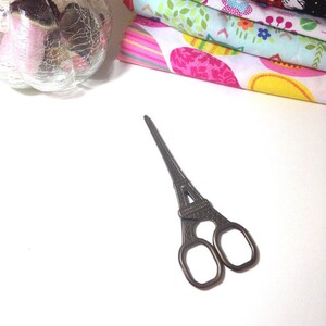 Eiffel Tower Vintage Scissor, Cross Stich Eiffel Tower Scissor, Antique ...