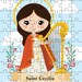 Saint Cecilia Puzzle, 48, 80 & 120 Pieces Puzzle, Catholic Jigsaw ...