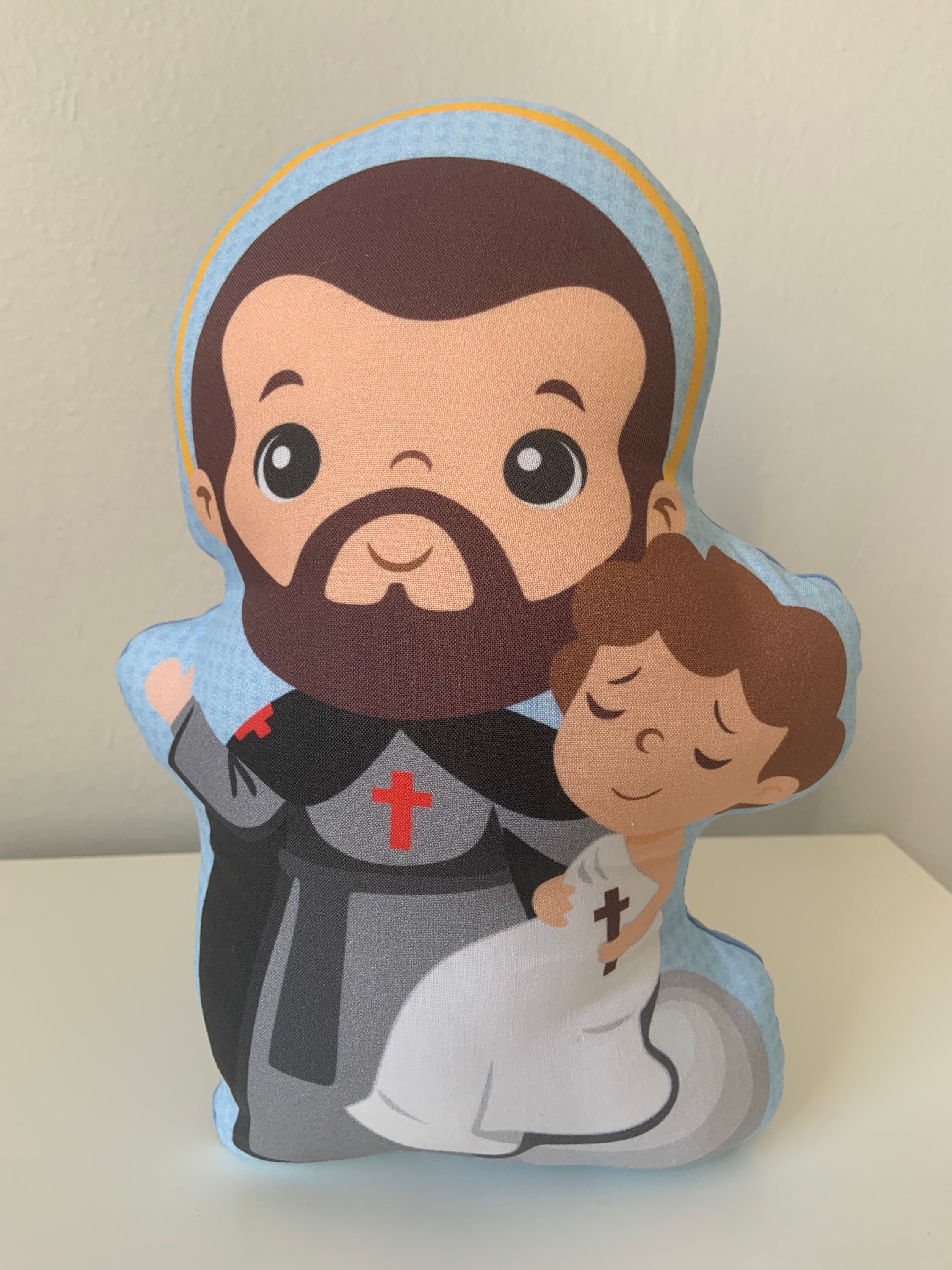 Saint Camillus Stuffed Doll Saint Gift Baptism Catholic | Etsy