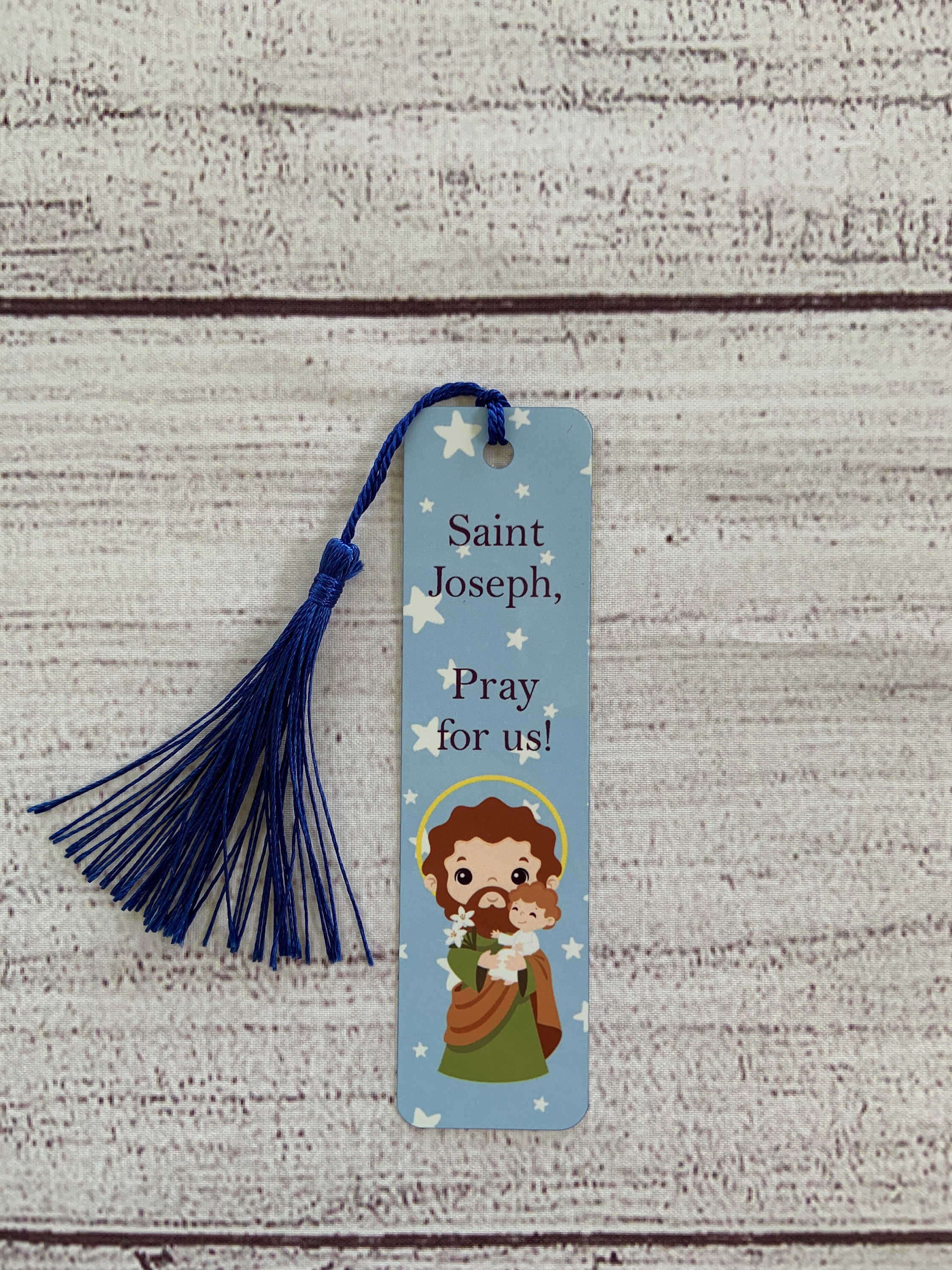 Saints Bookmark Sacred Heart of Jesus Book Mark Catholic - Etsy UK