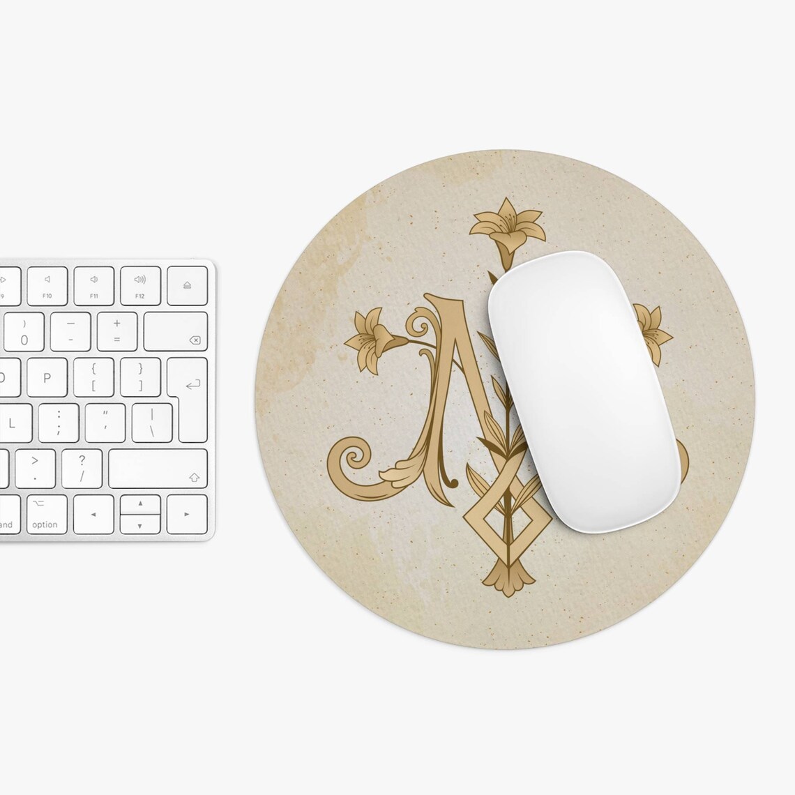 Marian Symbol Mouse Pad, Catholic Mouse Pad, Saints Mouse Pad ...