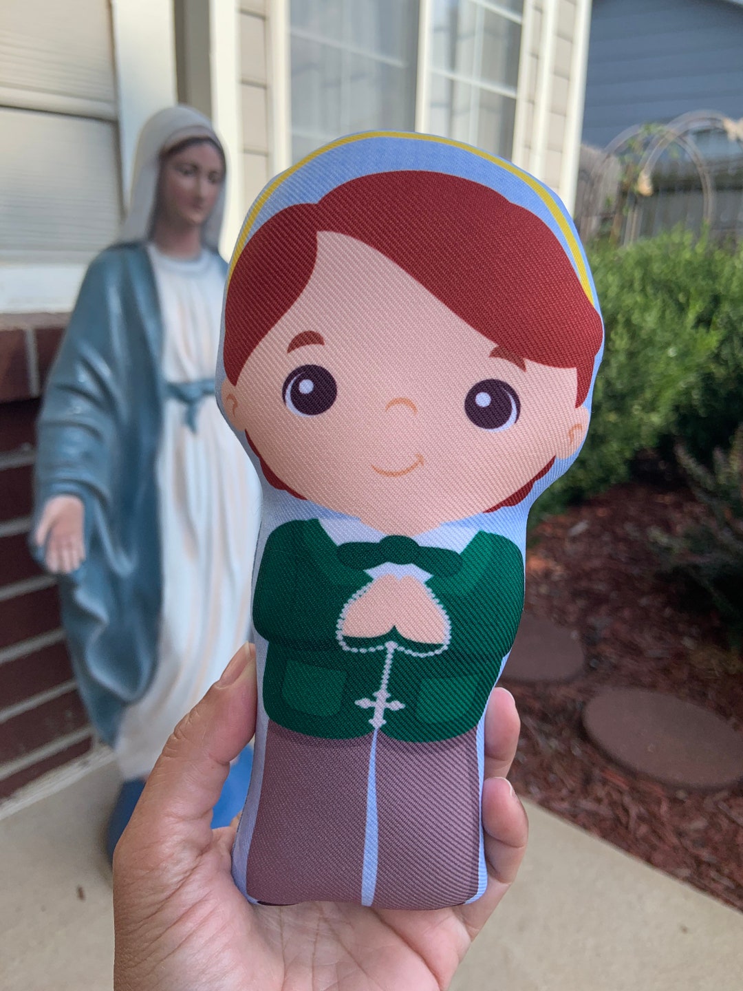 Saint Dominic Sávio Stuffed Doll, Saint Gift, Baptism, Catholic Gift ...