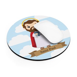 Saint Paul Mouse Pad, Catholic Mouse Pad, Saints Mouse Pad, Homeschool ...