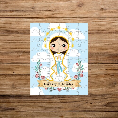 Saint Clare of Assisi Puzzle 48 80 & 120 Pieces Puzzle - Etsy