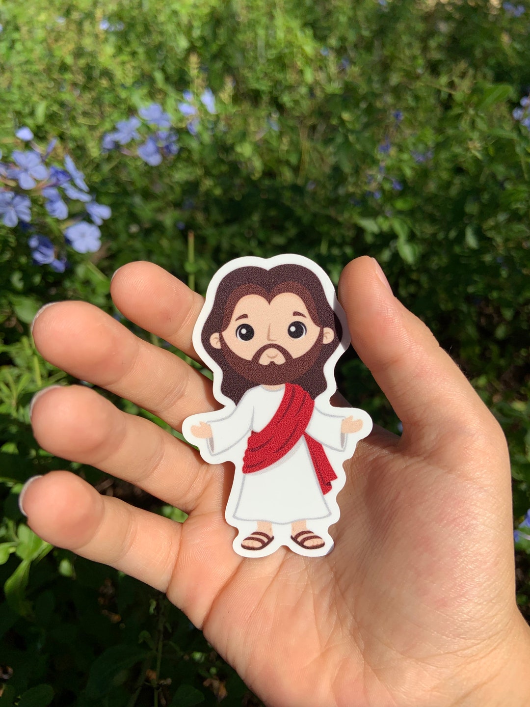 Jesus Christ Vinyl Sticker: Waterproof Laminated Decal - Etsy