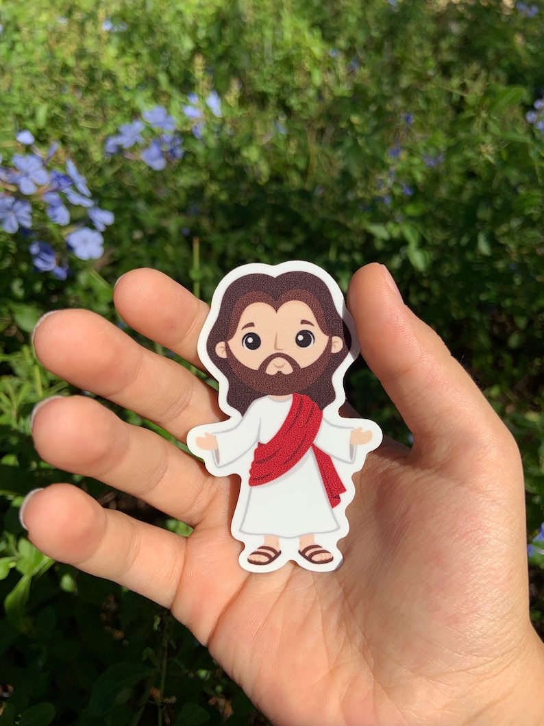 Jesus Christ Sticker Jesus Vinyl Sticker Jesus Waterproof - Etsy