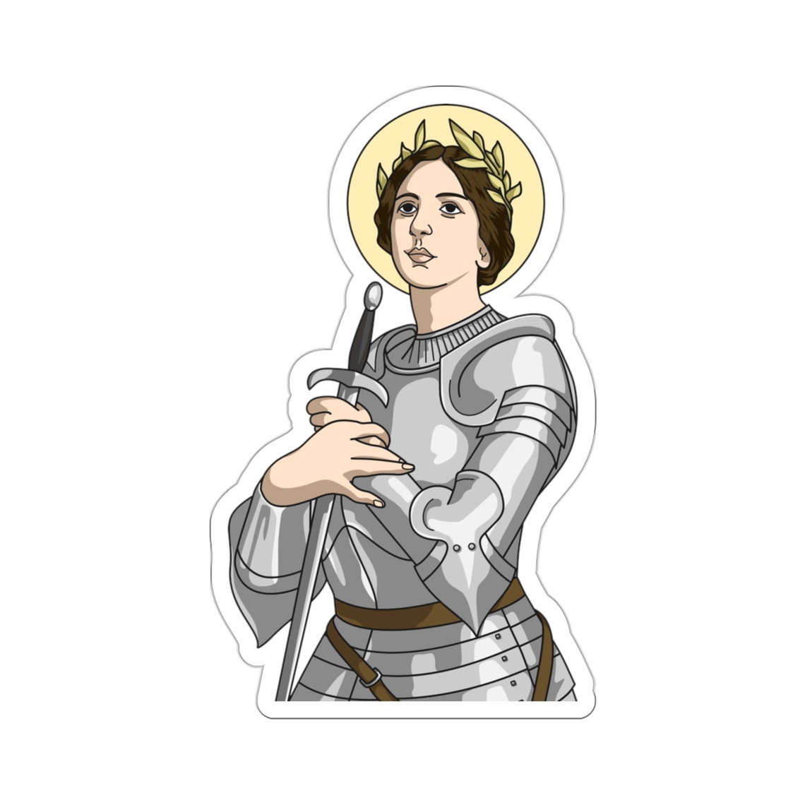 Joan of Arc Sticker Joan of Arc Sticker Joan of Arc Water - Etsy