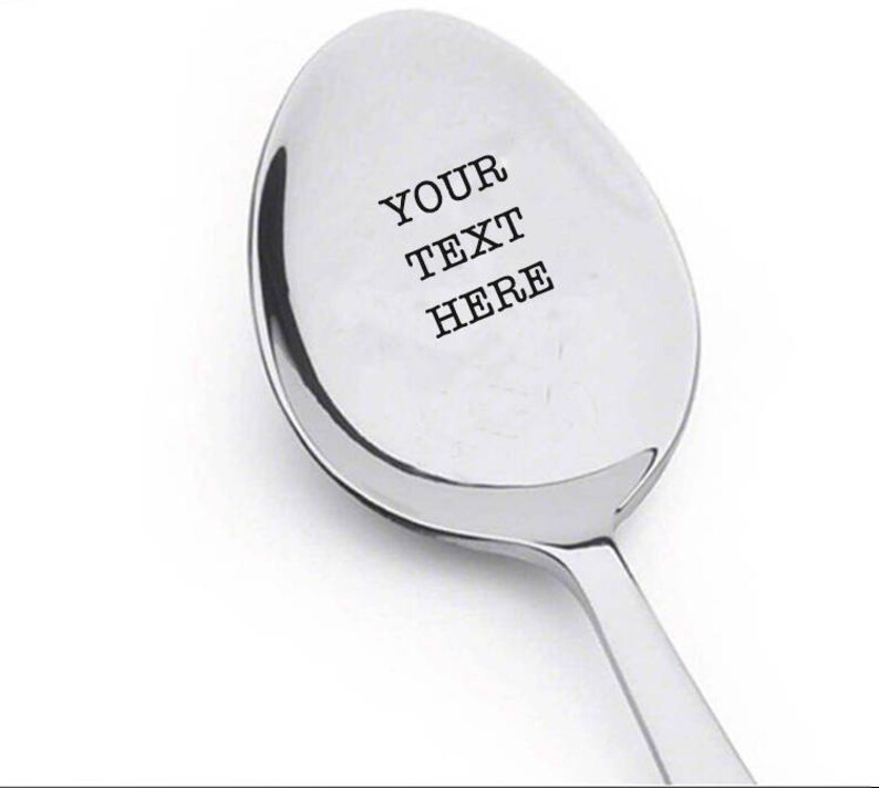 Custom Spoon Personalized Spoon-your Text on Spoon Your - Etsy