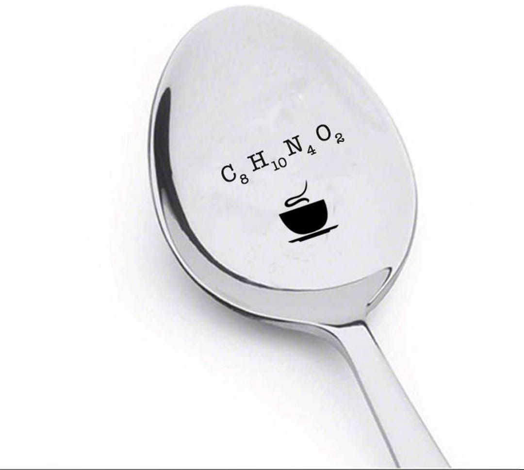Coffee Lover Chemistry Nerd and Science Lover Gifts - C8H10N4O2 Coffee ...
