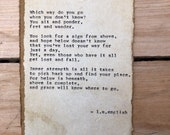 Original Poetry Typewriter Poem Sign From Above Poetry - Etsy