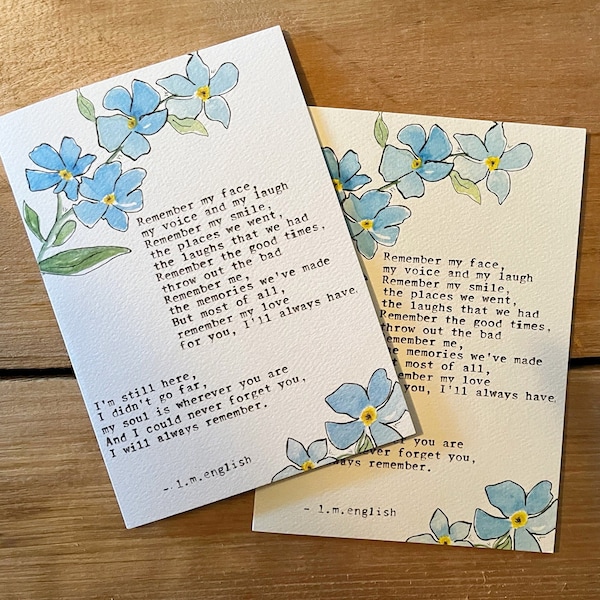 Forget Me Nots - Etsy