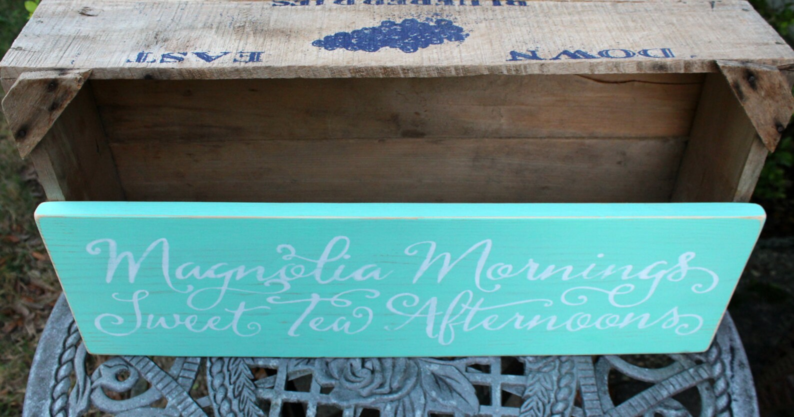 Wooden Sign, Farmhouse Decor, Sweet Tea, Magnolia, Rustic Sign ...