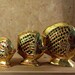 2 Pcs Fish(cover Gold Leaf) ,handmade Wood Carving of Fish Decorating ...