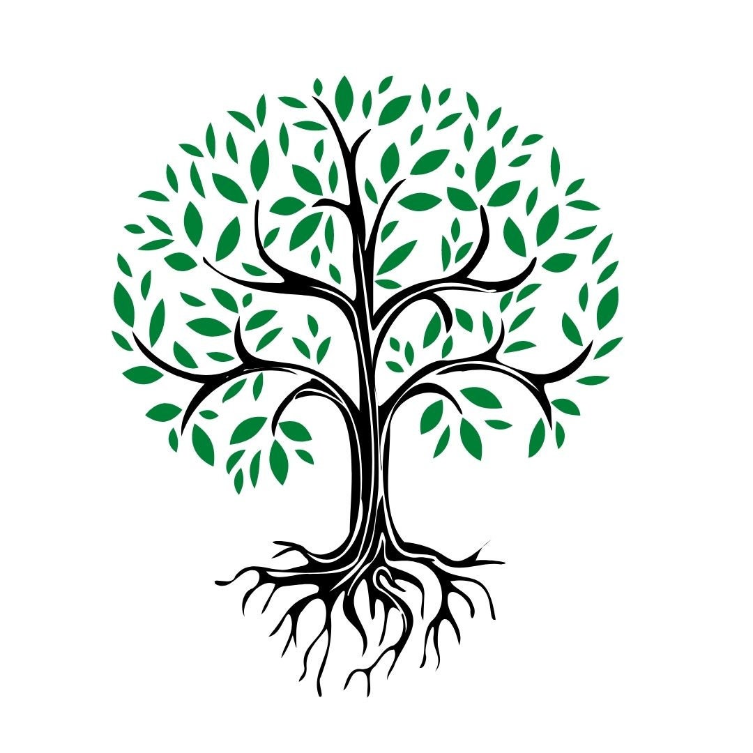 20 Svg Tree of Life Green SVG File Roots Leavestree Svg - Etsy