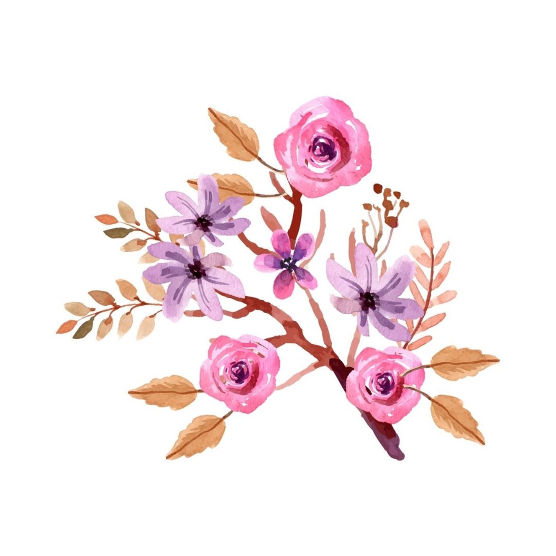 12 Wildflower Svgfloral Svg Bundle Flower Svg Wildflower | Etsy