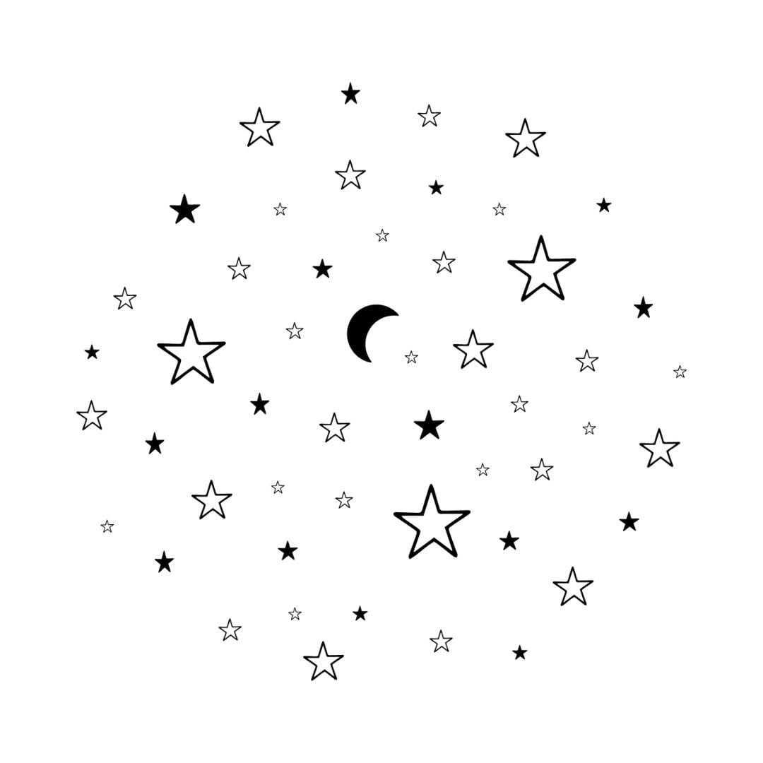 20 Star Galaxysvg , Cricut And, Png,eps, Sublimation Designs,vector ...