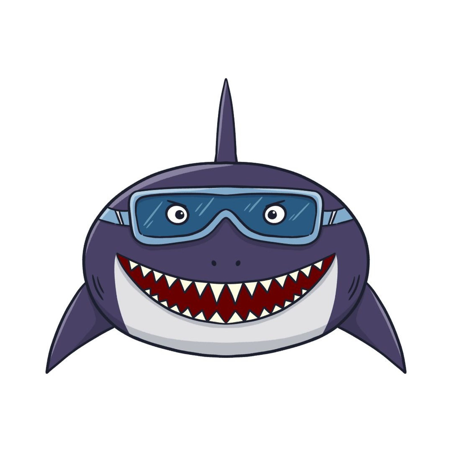 10 Shark Svg Shark Boy Girl Shark Sunglasses Svg Cute Shark - Etsy