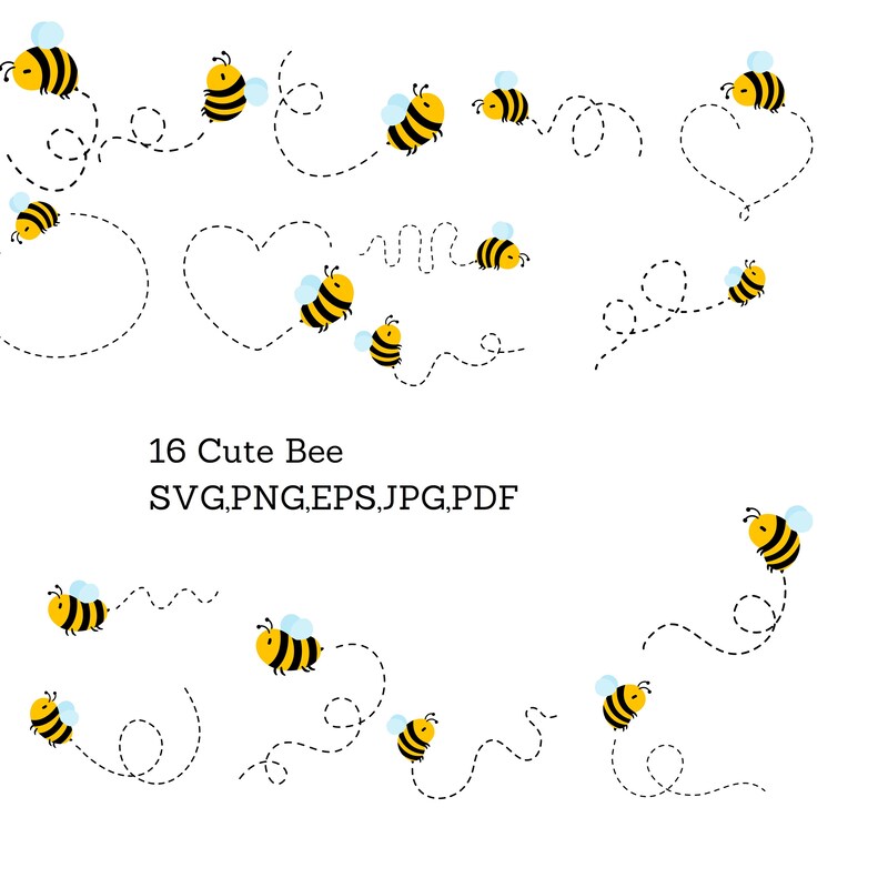 Bumble Bee Svg - Etsy