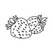 12 Strawberry strawberry Svg Dxf Jpg Png Eps Cut File - Etsy