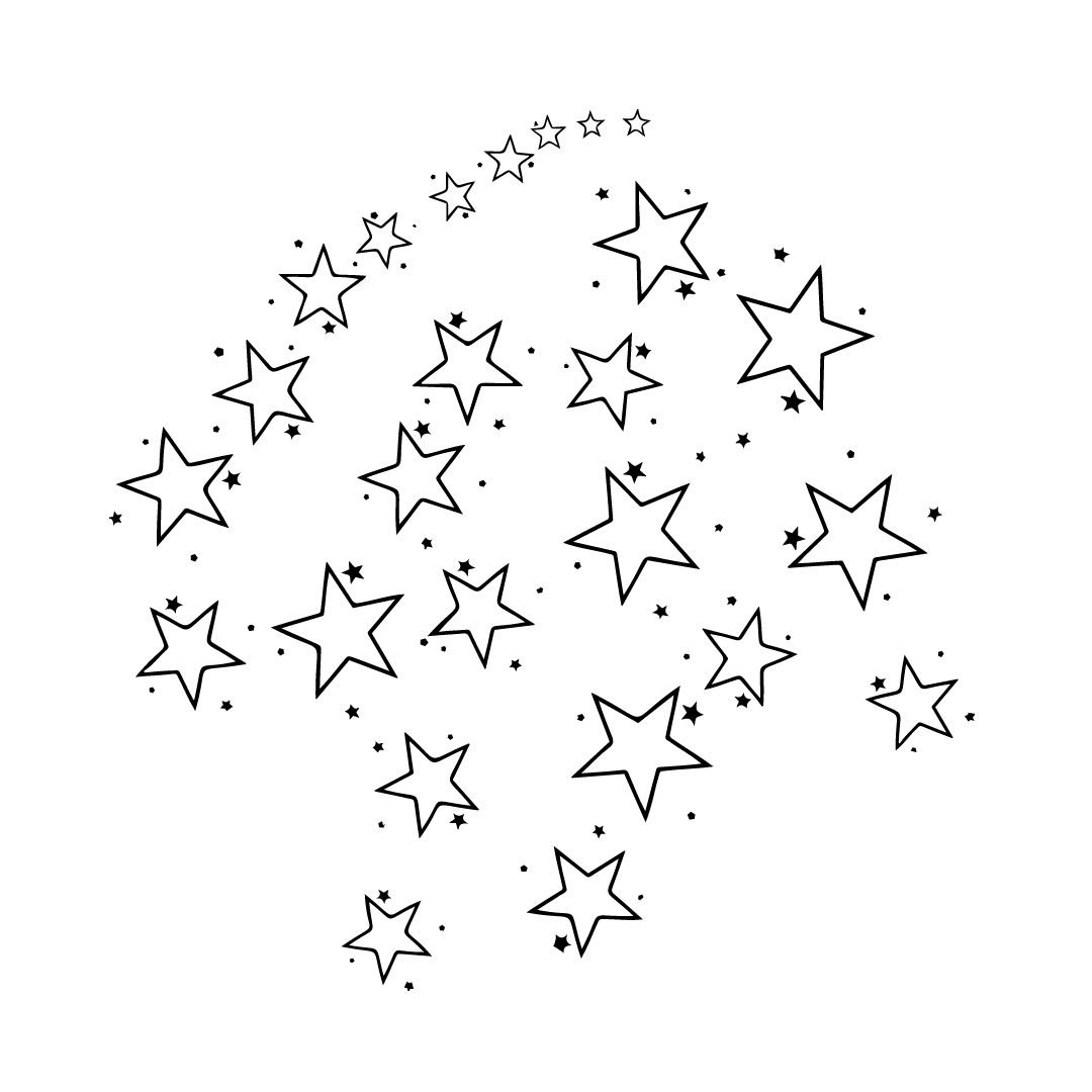 20 Star Galaxysvg , Cricut And, Png,eps, Sublimation Designs,vector ...