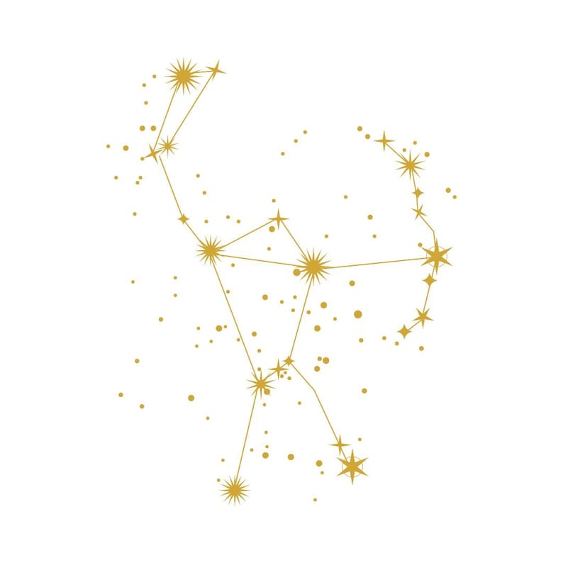 5 Orion Star Constellation SVG Files Star Map Cut Files Astrology ...