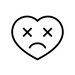8 Sad Heart Svg, Baby Benito, Clipart Sublimation, Silhouette,heart ...