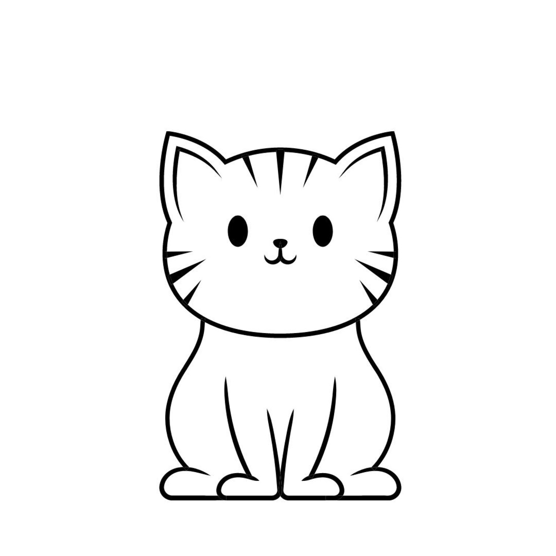 5 Cute Cat SVG Curious Kitten Clipart Cat Svg Cat Clipart Peeking Face ...