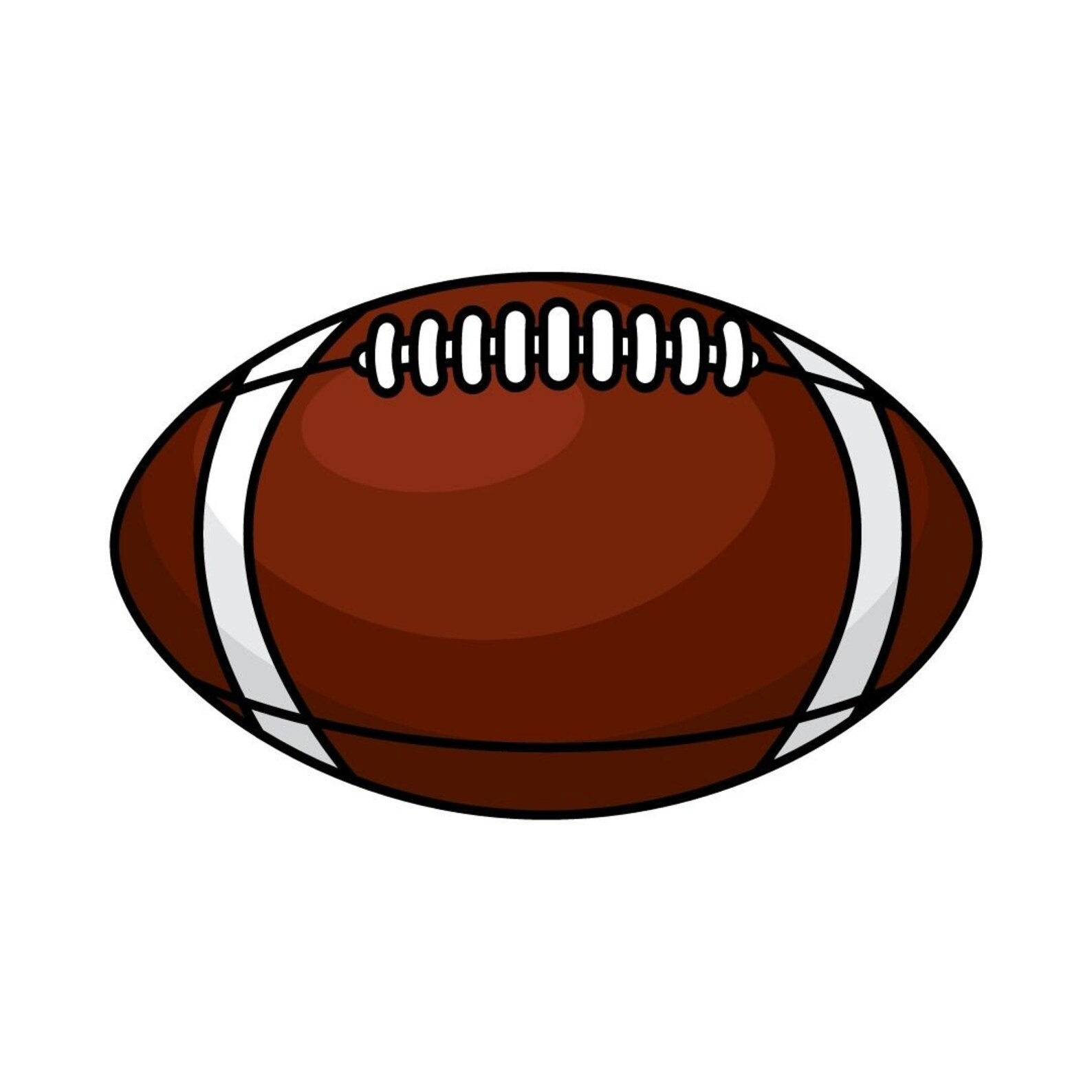 20 Football SVG Football Silhouette Football PNG Football | Etsy