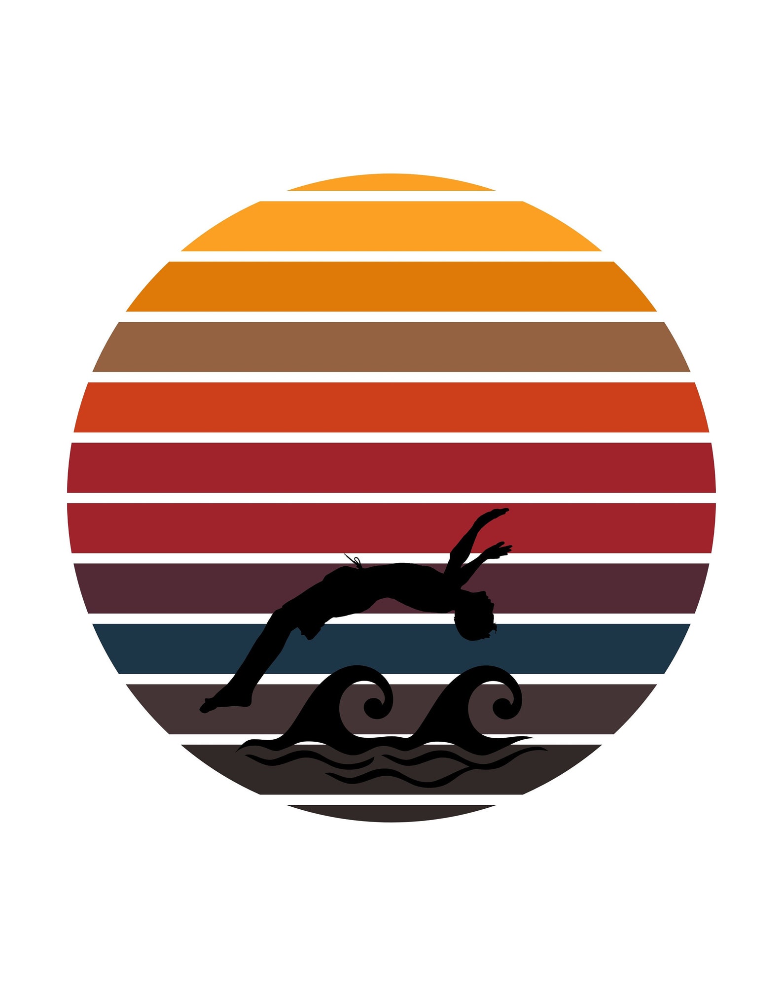 35 Retro Sunset Svg Bundle Palm Tree Svg Vintage Retro Etsy