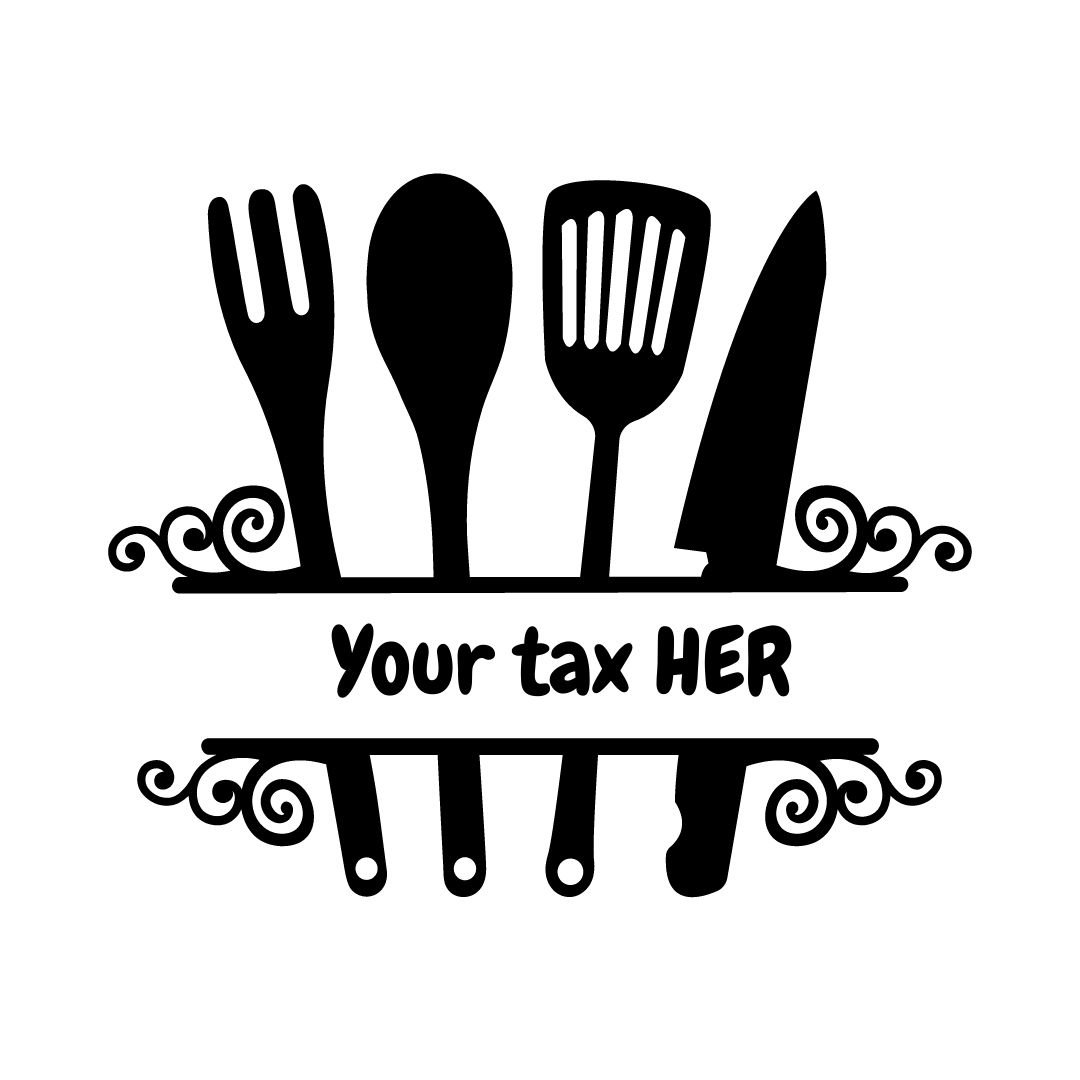 10 Filekitchen Split Frame Svg Split Monogram Svg Kitchen - Etsy