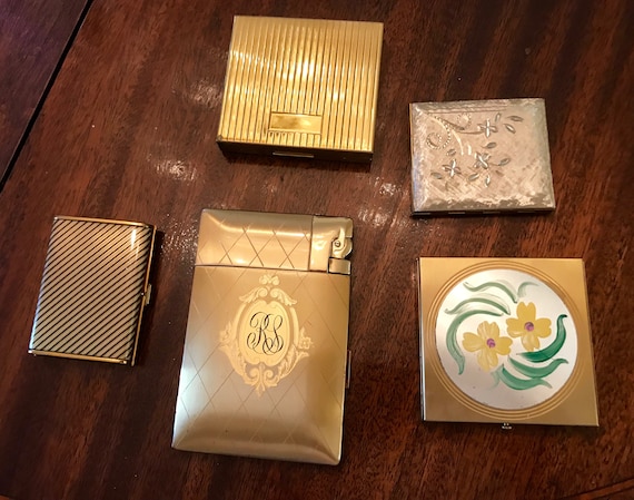Vintage powder compact collection - Gem