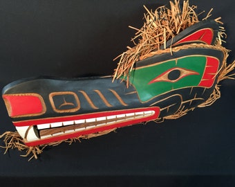 Haida mask | Etsy