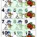 January Daily Numbers Calendar, Winter Classroom Calendar Pieces ...