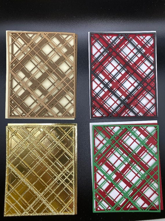 Plaid Cardstock