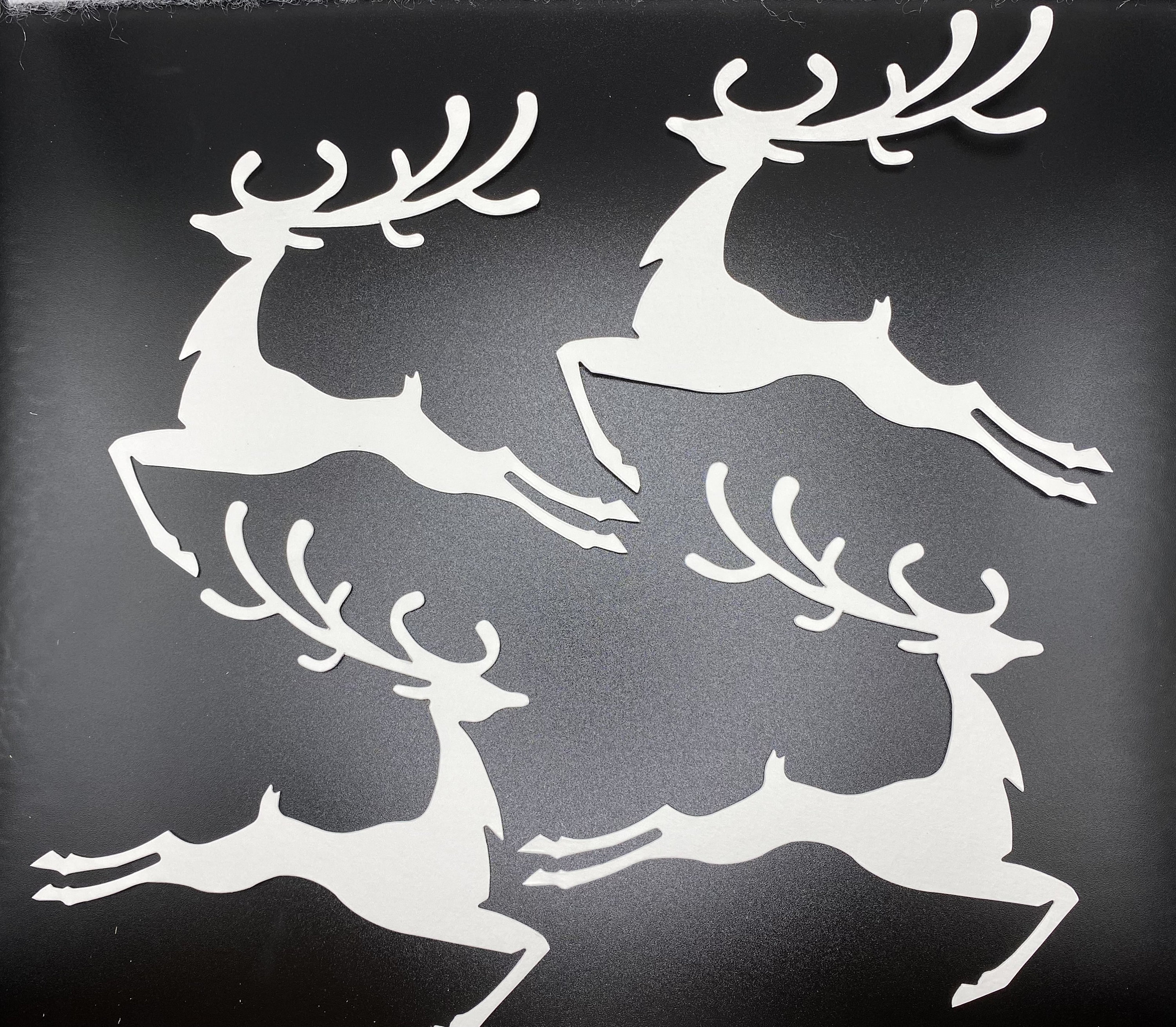 Reindeer Die Cut - Etsy