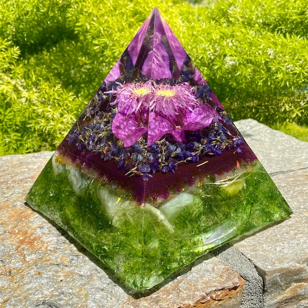 Extra Large Orgonite Pyramid - Etsy