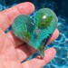 Heart Shaped Sea Turtle Dolphin Paperweight Resin Ocean - Etsy