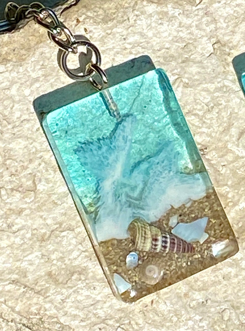 Resin 3D Beach Keychain 3 Sizes Sea Turtle Jewelry Beach - Etsy UK