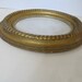 Antique 19th Century Oval Gilded Frame Rope Detail - Etsy